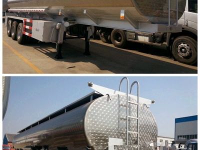 Factory 3 Axle Chemical Liquid Tanker Semi Trailer for Sale ...