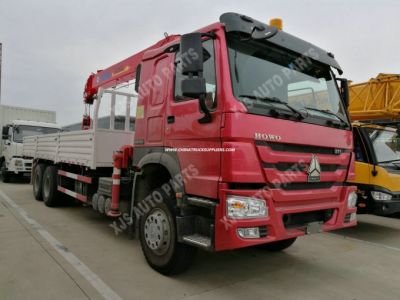 Hot Sale Sinotruk HOWO Series Truck Mounted Crane Zz1257n4647 ...